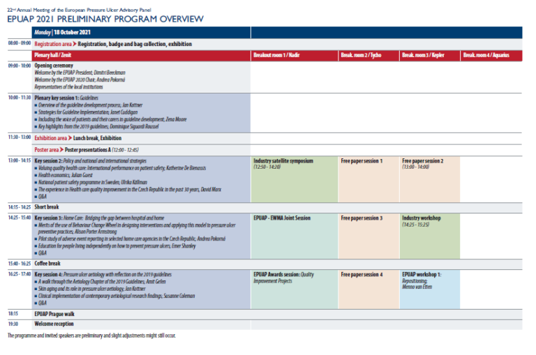 EPUAP 2021 programme updated | EPUAP org